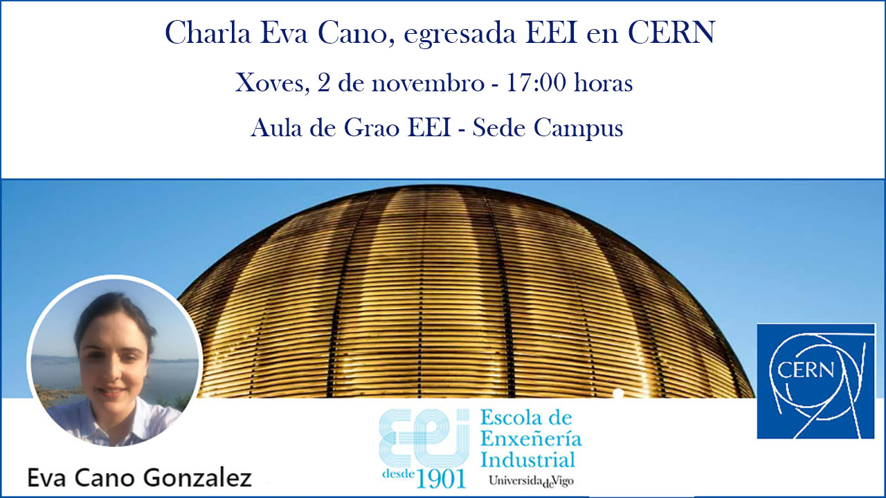 Charla Eva Cano, egresada de la EEI en CERN - EEI